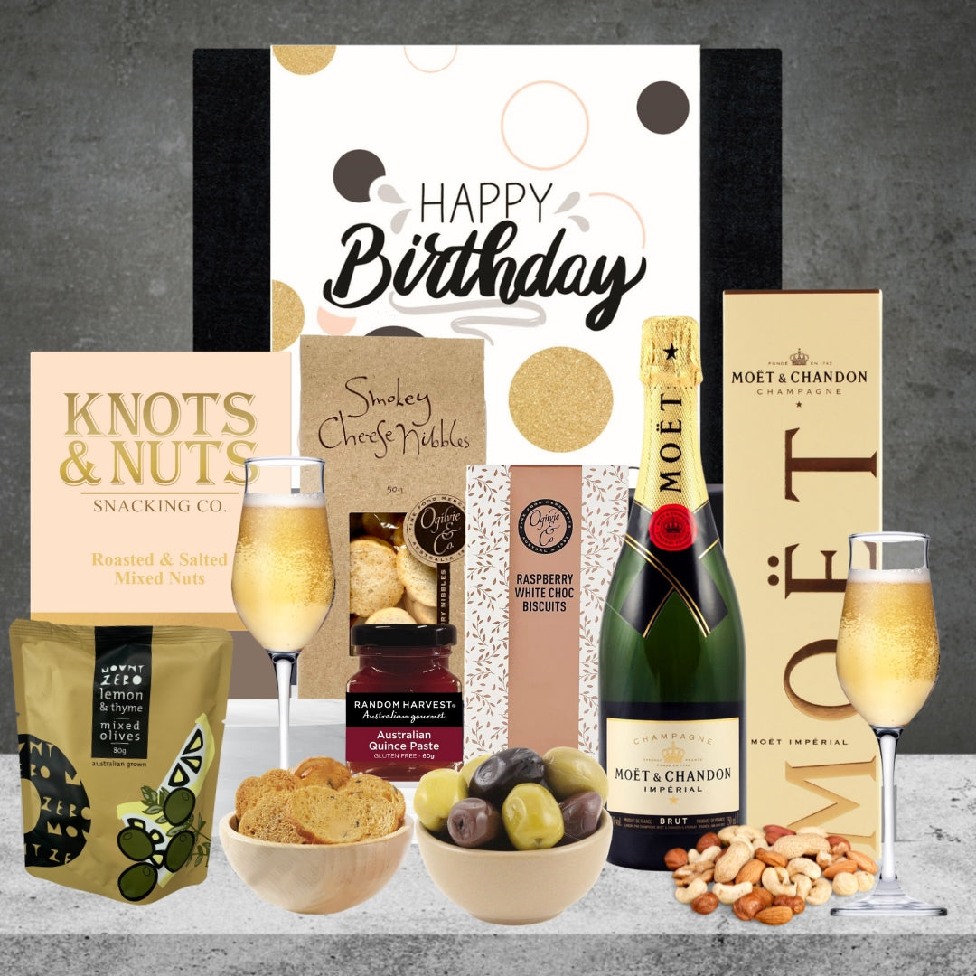 Moet & Chandon Birthday Hamper - Premium Festive Birthday Gift ...