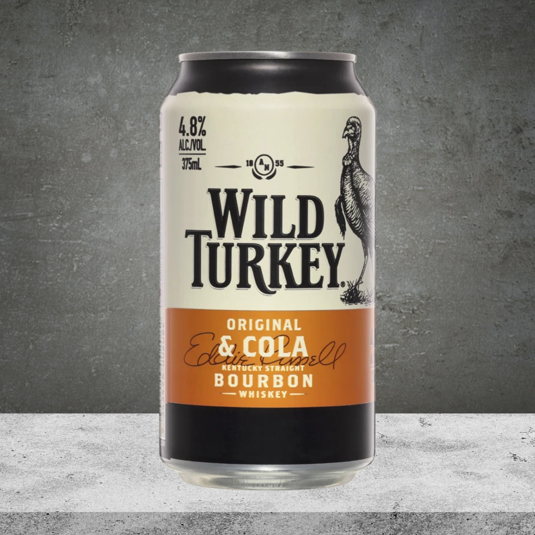 Wild Turkey Original & Cola 375ml – Hampers Galore